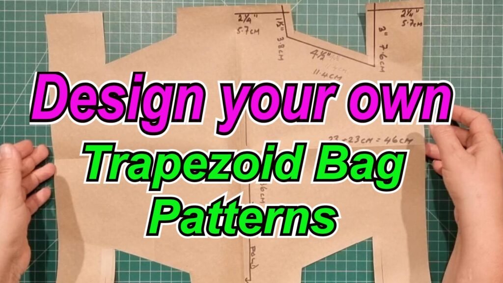 Trapezoid Printable Bag Templates 3 sizes – Stitch This – More Than You ...